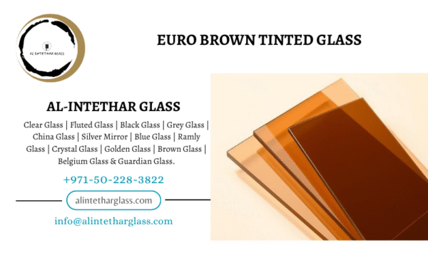 Euro Brown Tinted Glass In the world of modern architecture