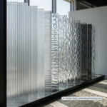 Fluted Glass Panels in Dubai | Textured Glass by AL Intethar